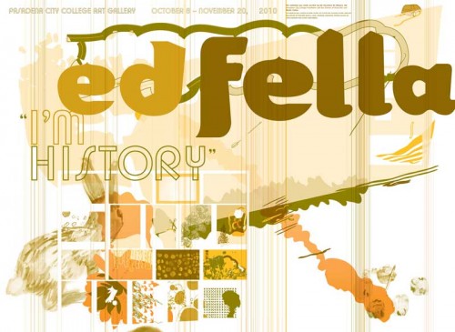 Ed Fella Exhibition Opens in Pasadena