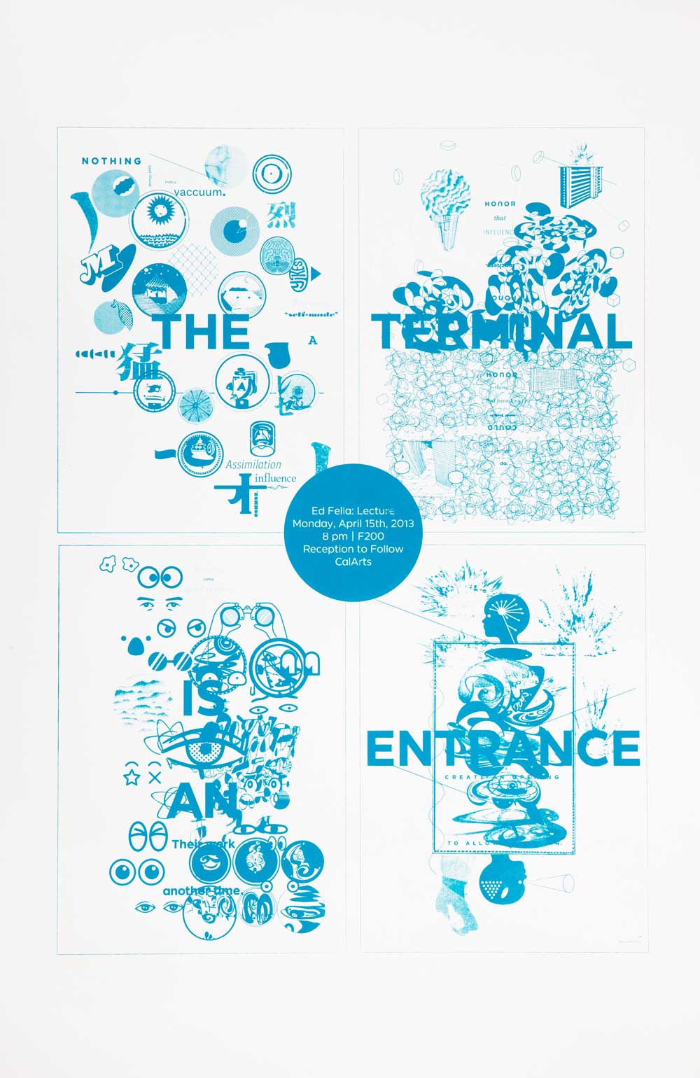 Ed Fella’s Retirement Party at CalArts on May 16