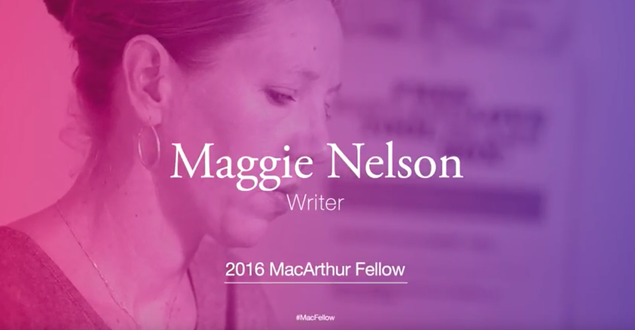 Creative Writing Chair Maggie Nelson Named MacArthur ‘Genius’