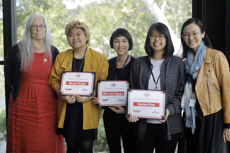 CalArtians Receive Women In Animation Award