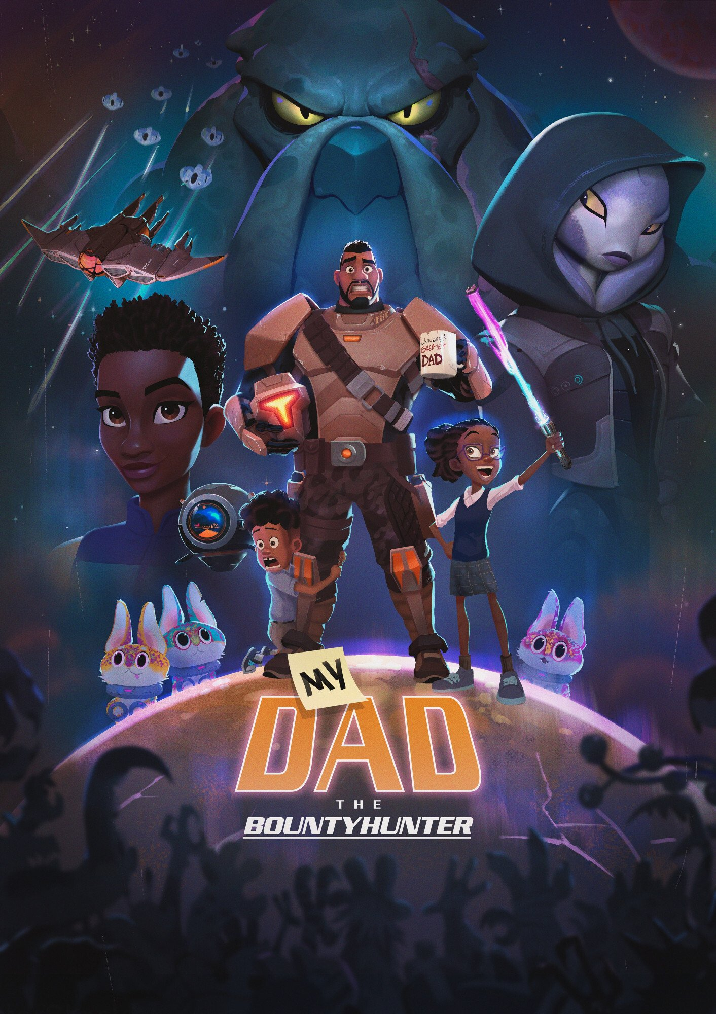 Patrick Harpin to Produce Animated Netflix Series My Dad the Bounty Hunter