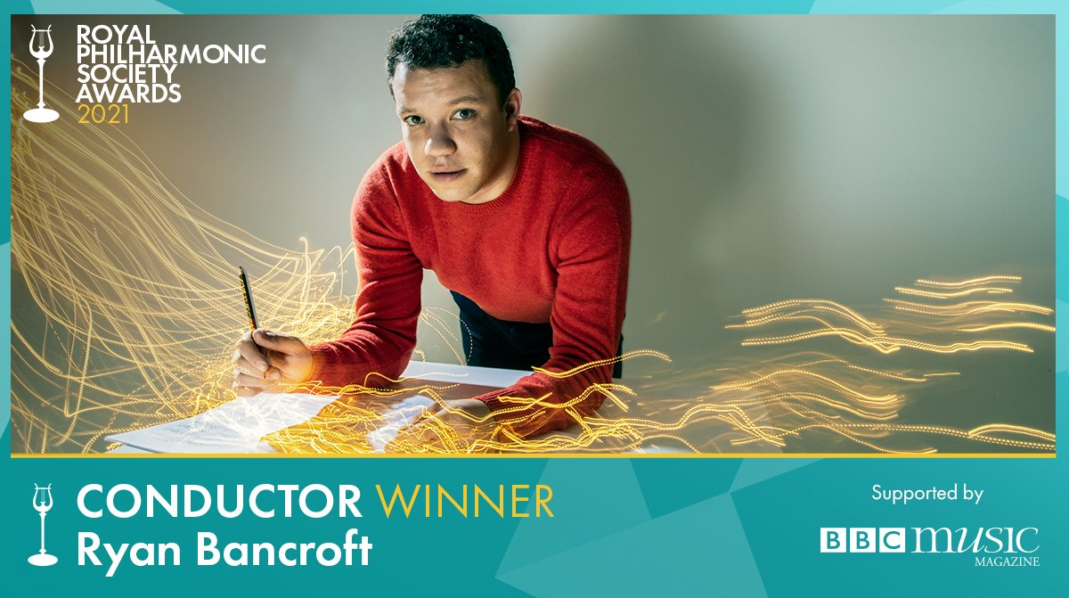 Ryan Bancroft Wins Royal Philharmonic Society’s 2021 Conductor Award